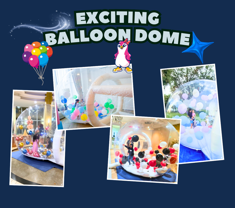 Balloon Inflatable Dome – Penguin Party People